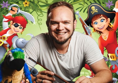 Kinderzaubershows Patrick Bernecker - Zauberkünstler Patrick Bernecker